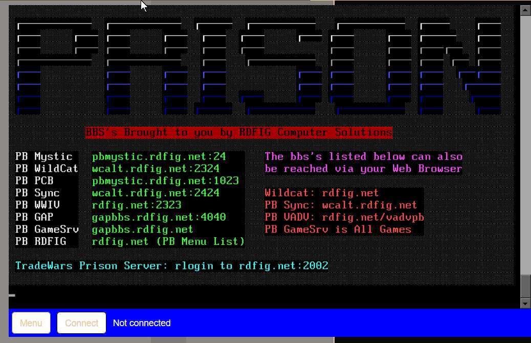 Prison Board BBS's | 8-Bit Boyz